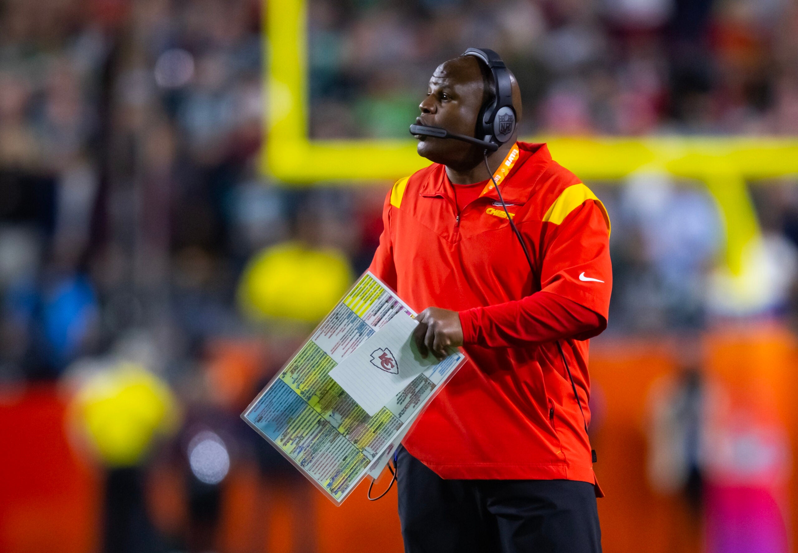 Eric Bieniemy sent an indirect warning to Kansas City Chiefs WR Rashee ...