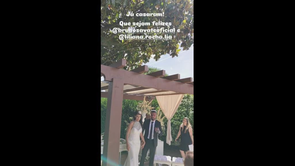 Bruno Savate e Liliana Rocha: as primeiras imagens do casamento!