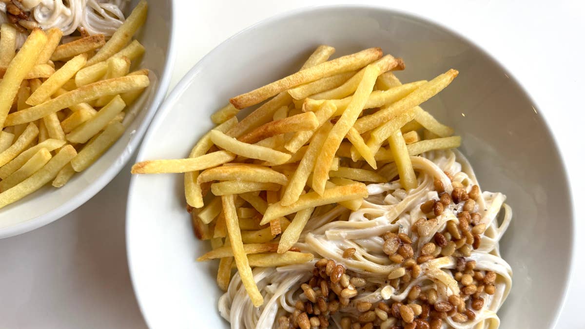 Try this easy high-protein yogurt pasta recipe inspired by Lebanese cuisine
