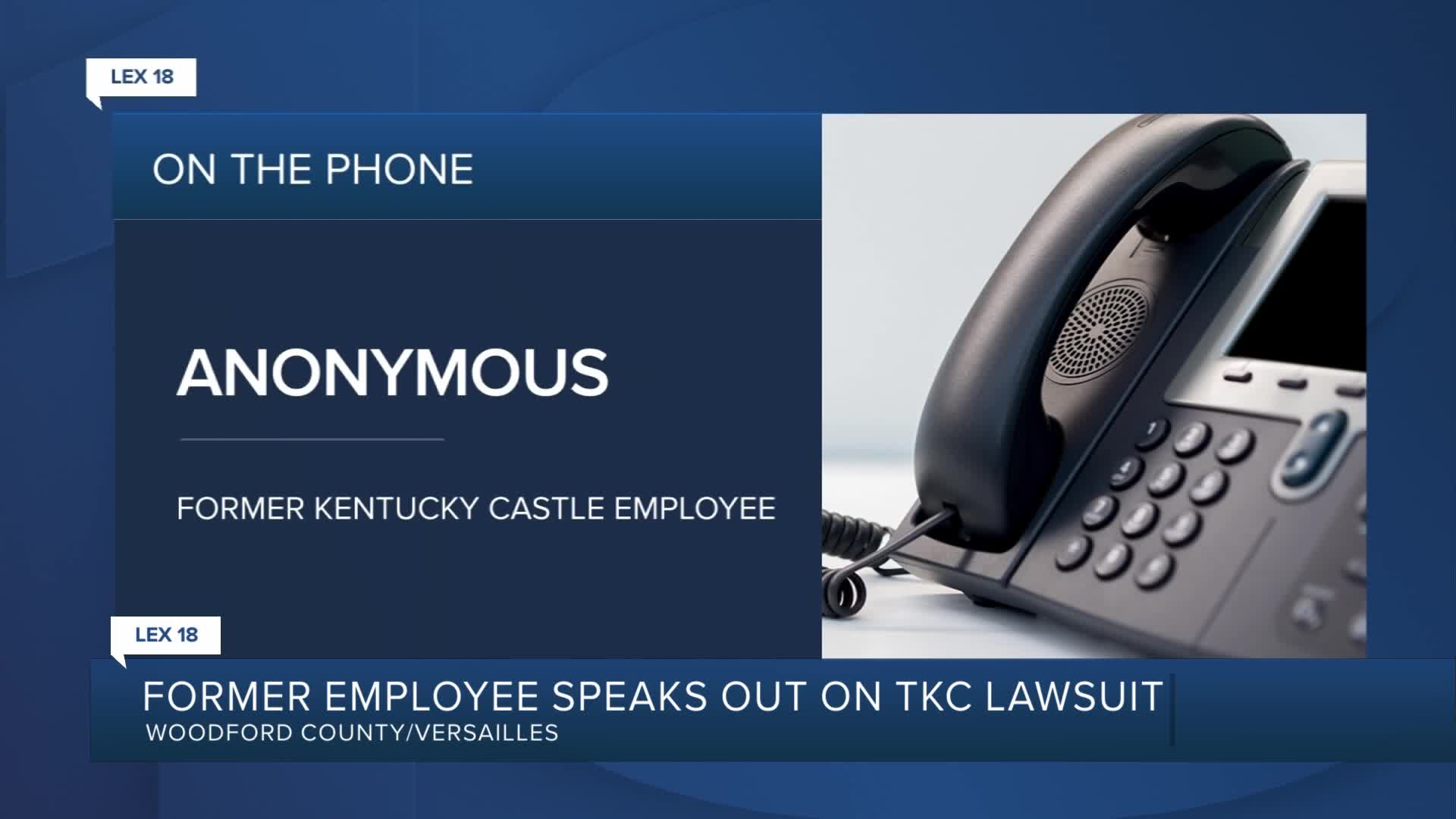 Former employee speaks out on TKC lawsuit