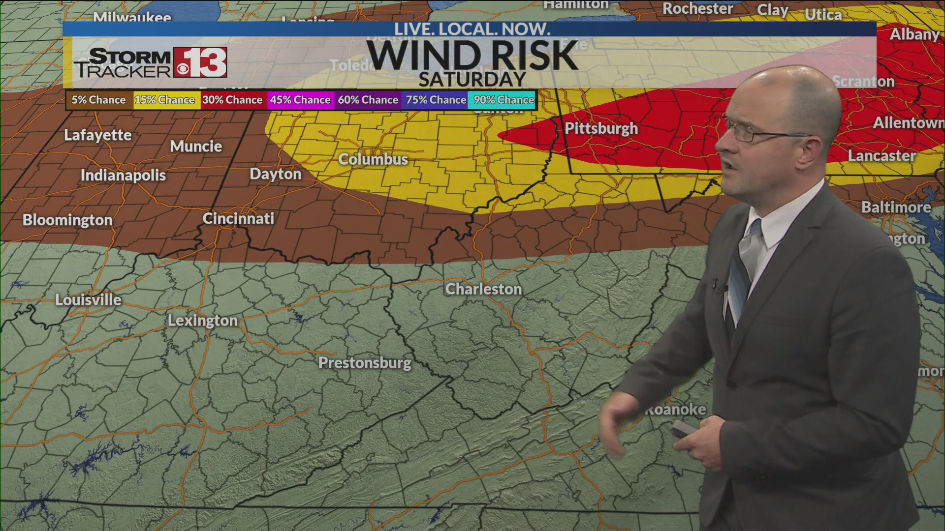 Tropical Humidity and a Cold Front Spark Weekend Showers