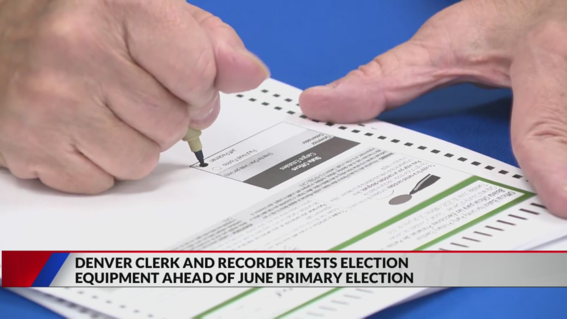 Denver clerk's office tests equipment ahead of June primary election