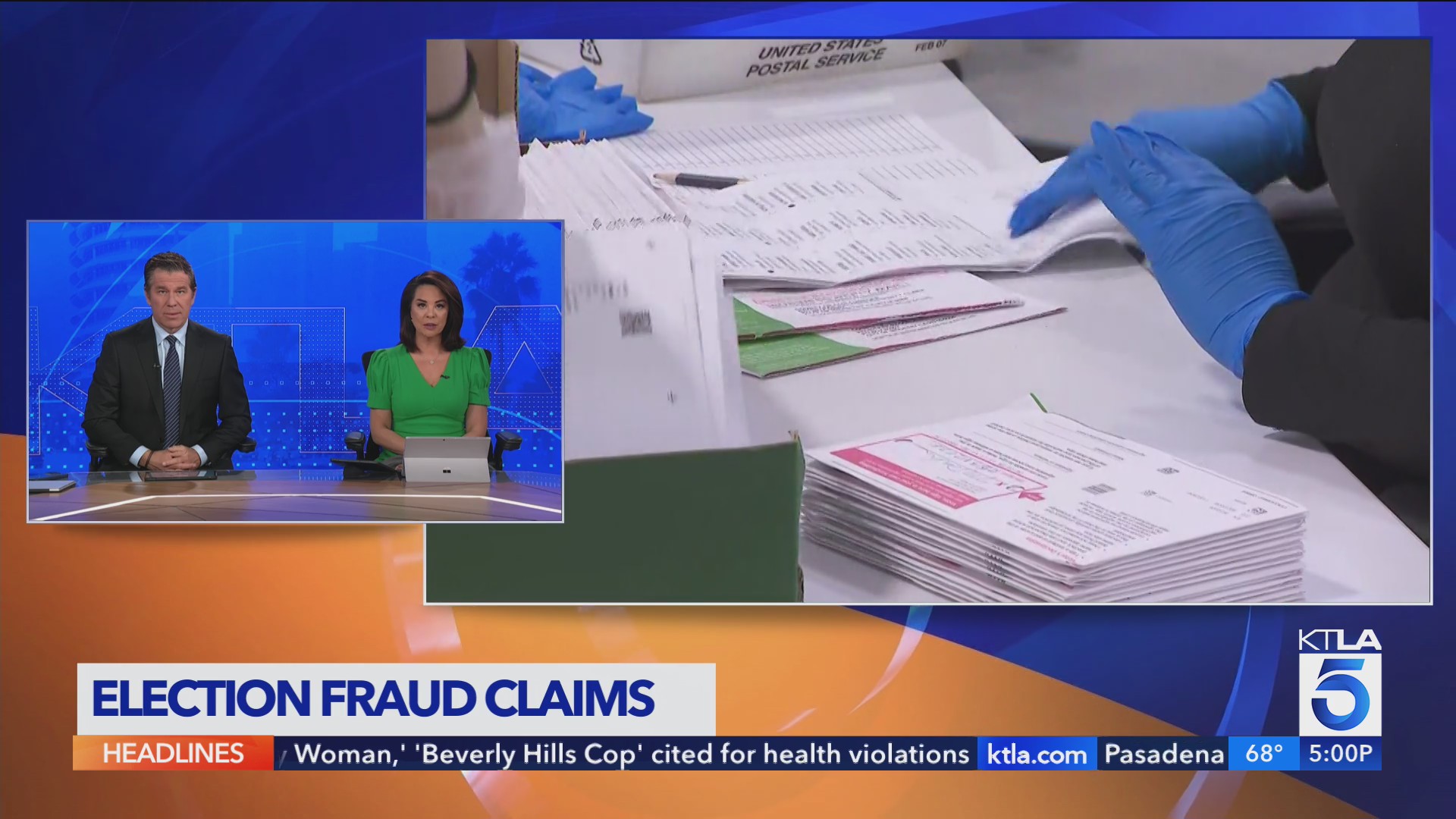 US attorney says election fraud probes are underway in California