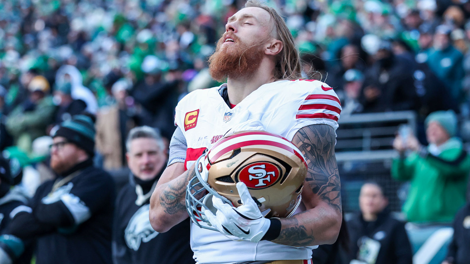 George Kittle drops 'very fast' impression on key 49ers newcomer