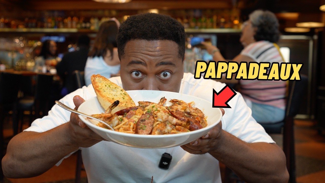 Trying Pappadeaux Seafood Kitchen for the first time