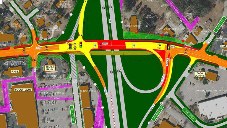 NCDOT seeks feedback on plans to replace a bridge over US 70 in Garner