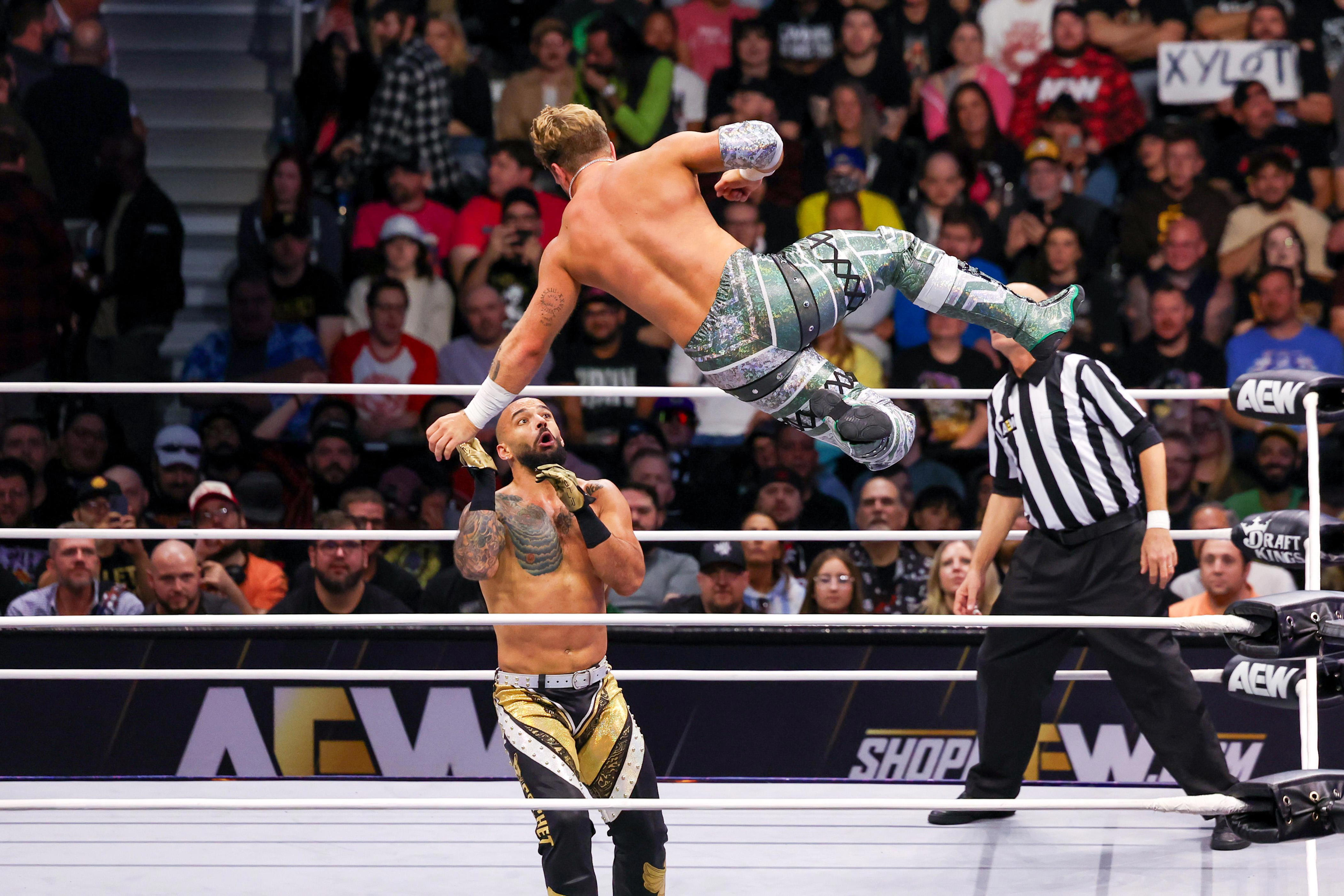 Ricochet defends 'finisher spam' in AEW and all of wrestling