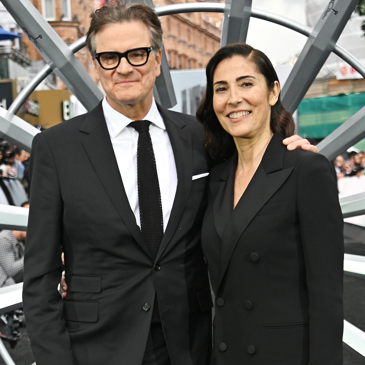 Colin Firth, girlfriend Eleonora Perboni make rare public appearance