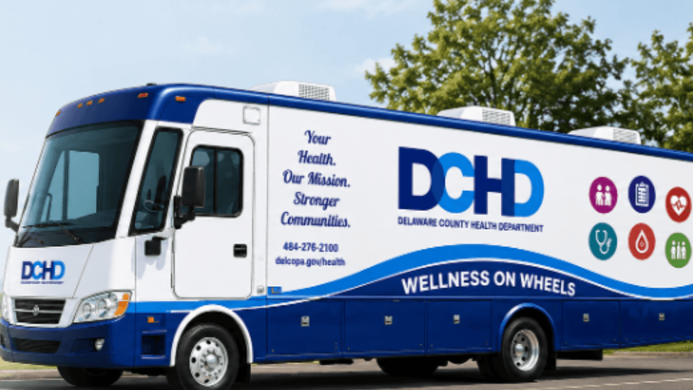 Delco Health Department rolls out mobile health unit