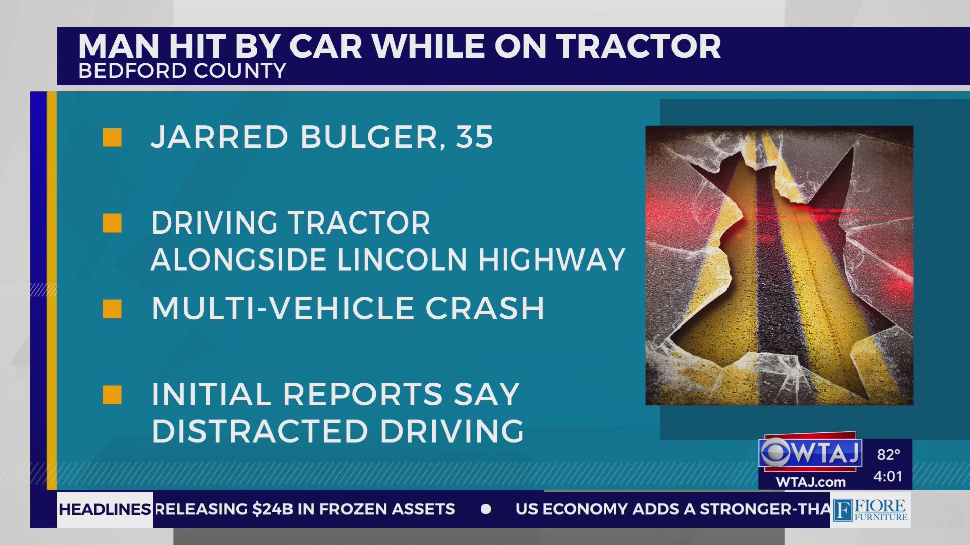 One killed after distracted driver crashes into vehicle, 'One hundred ...