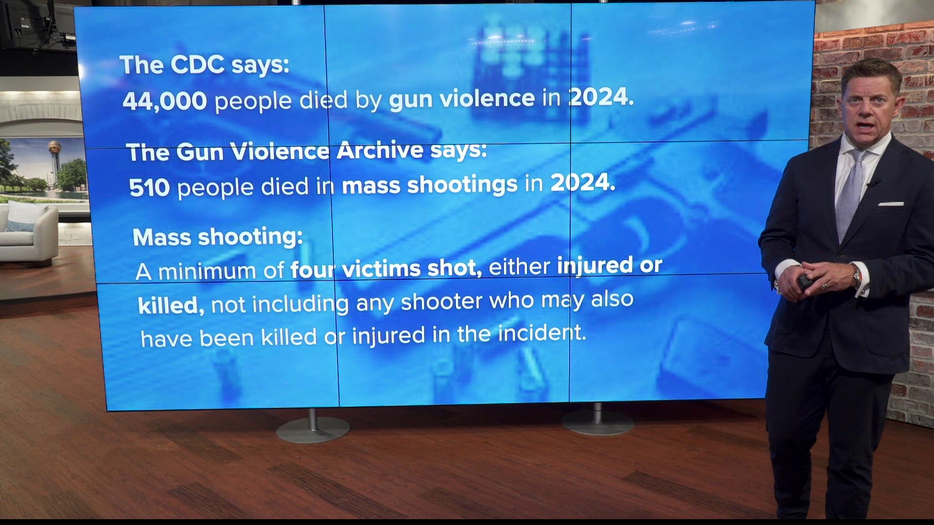 Tennessee’s gun death rate compared with the national average