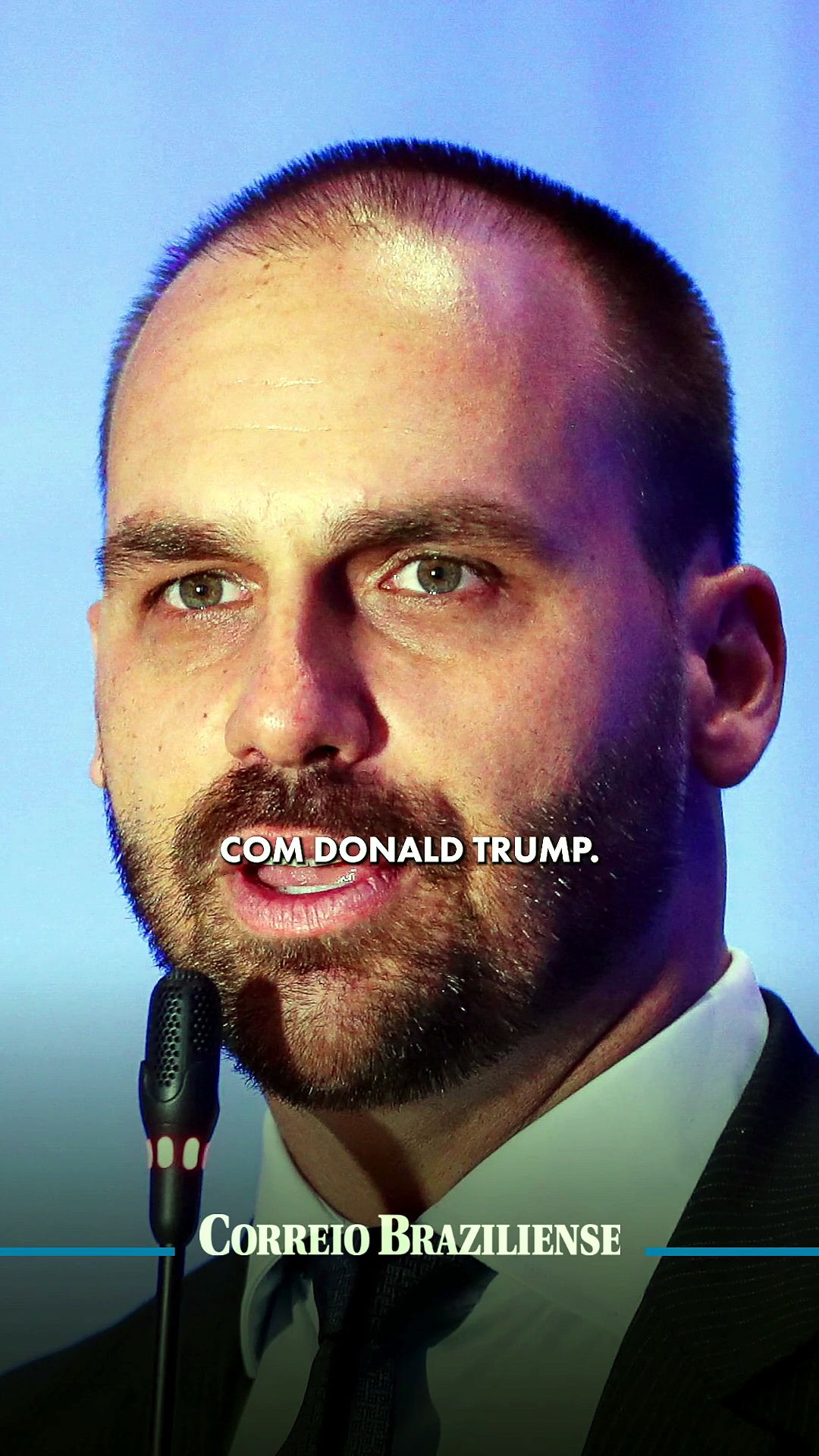 Ex-deputado Eduardo Bolsonaro sugere Zelle, dos EUA, como alternativa ...