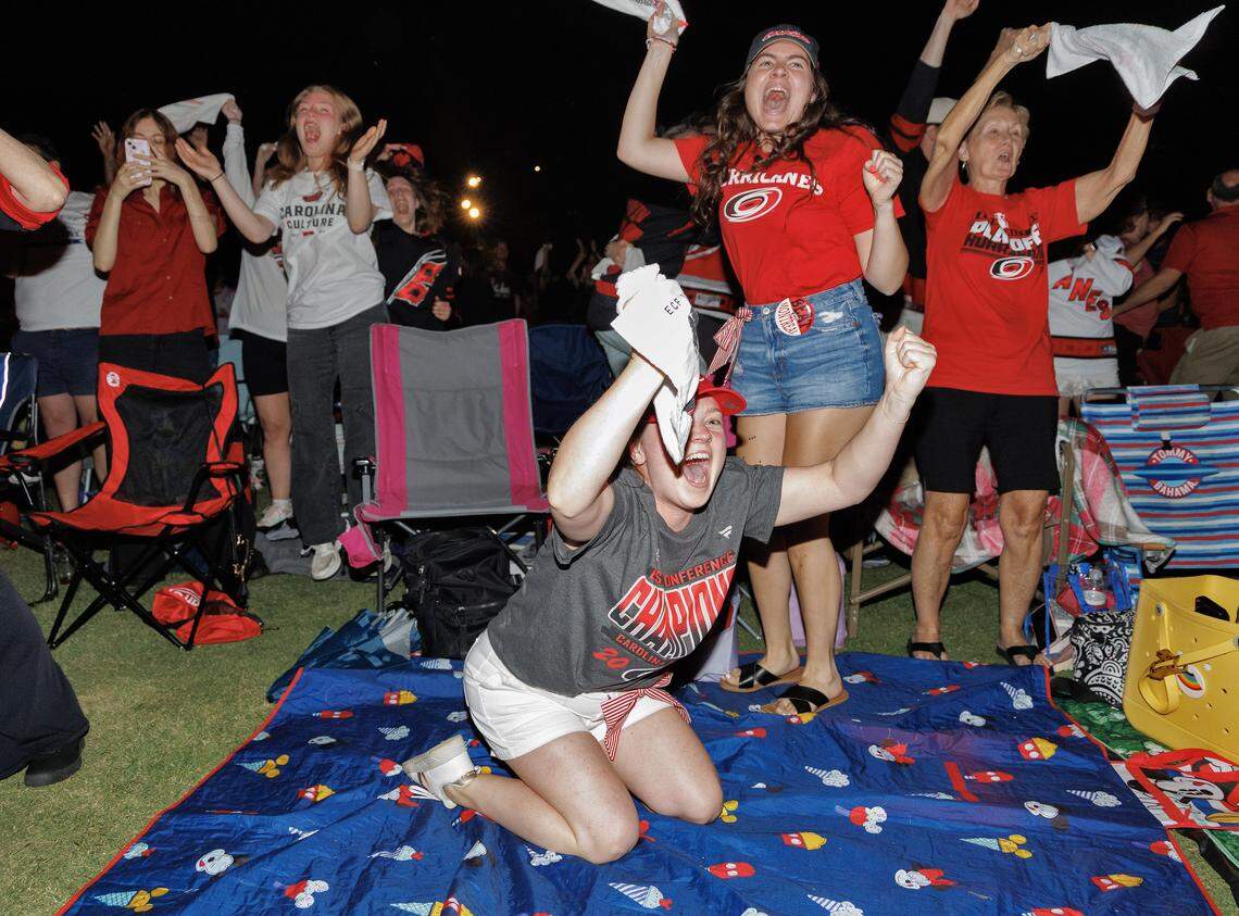 Emotional whiplash: Canes fans go from agony to joy in Stanley Cup ...