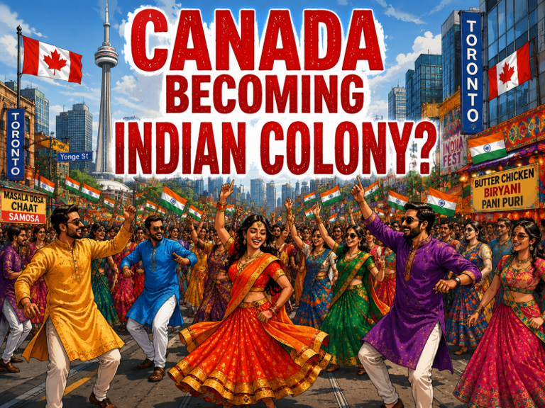Canada 'turned into Indian colony'? Viral Toronto festival video ...