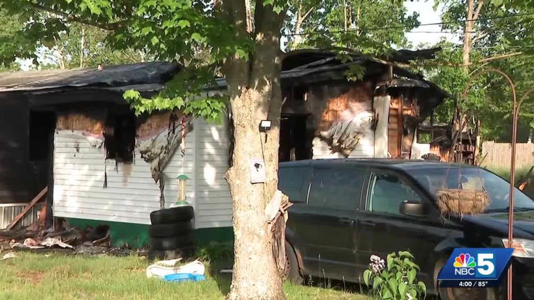 Five injured in Grafton County house fire that was caught on security ...