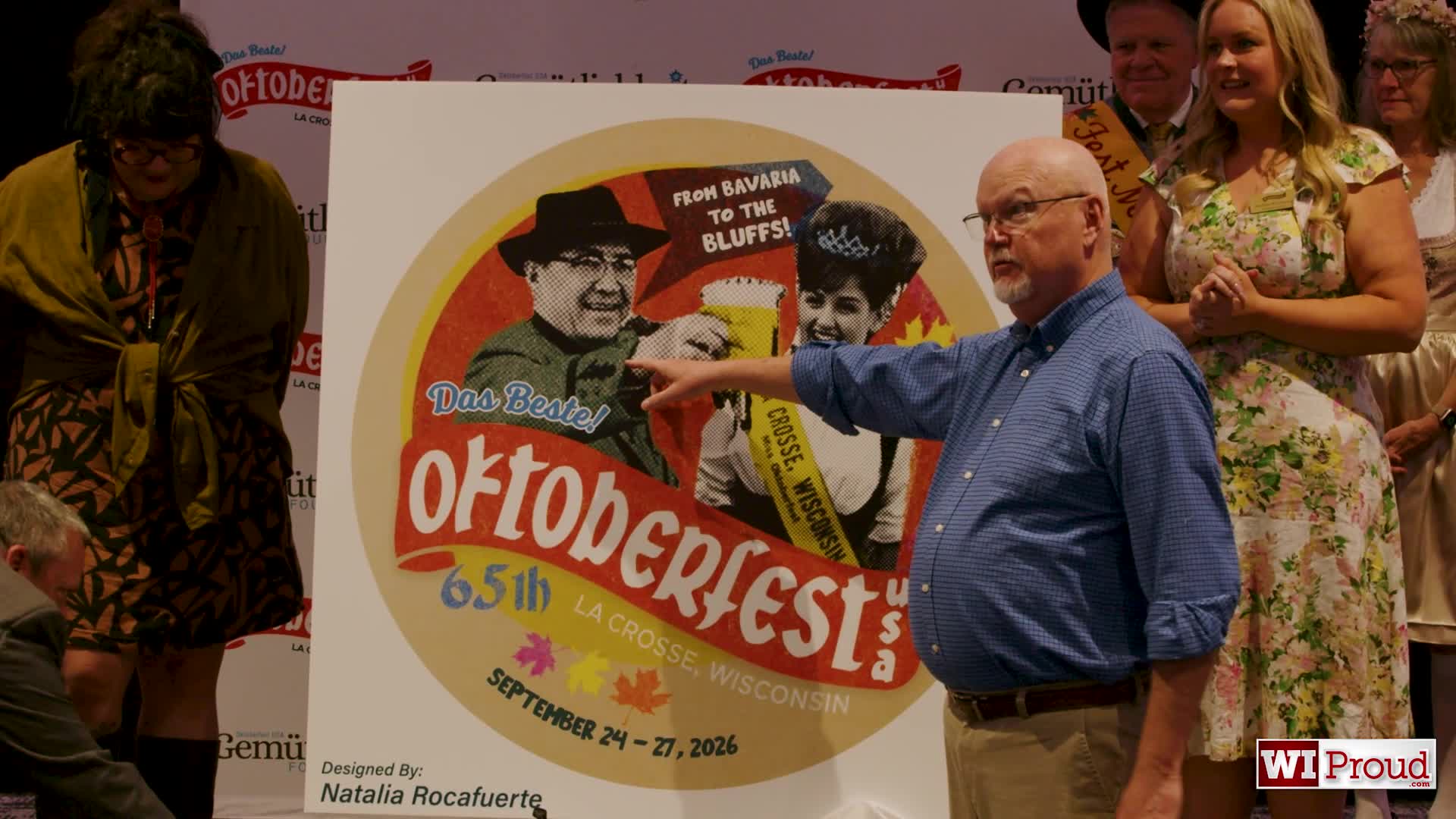 Oktoberfest button revealed to the public