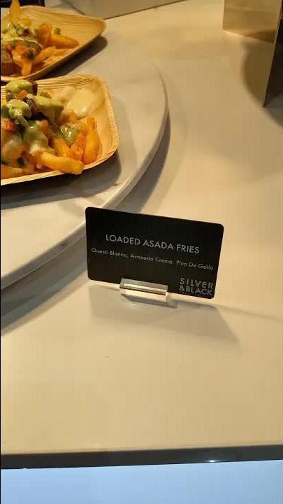 Loaded asada fries served at Allegiant Stadium for Super Bowl LVIII