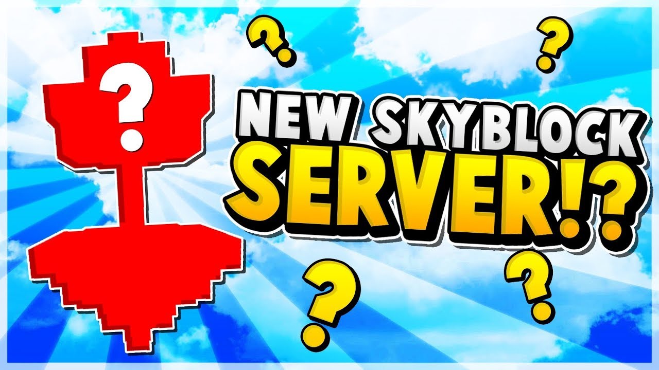 New MCPE skyblock server! - Minecraft PE (Pocket Edition)