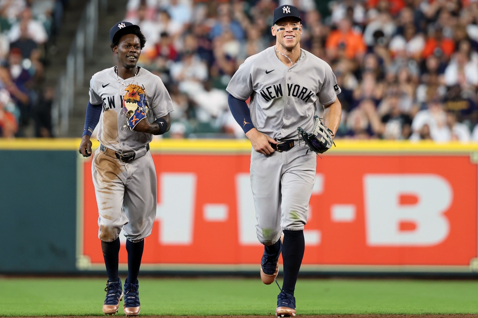Aaron Judge alludes to play that started his stress fracture injury
