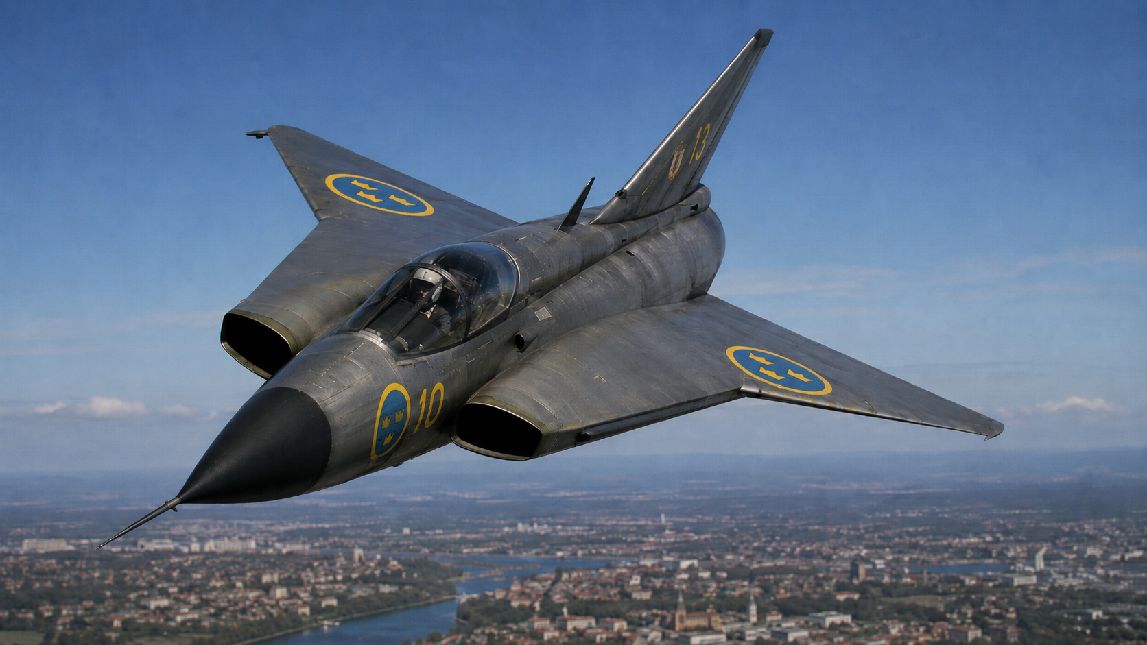 The Saab J35 Draken - Sweden paid dearly to turn it into a Mach 2 killer