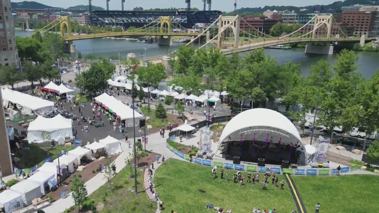 Pittsburgh's Arts Landing is the place to be this weekend