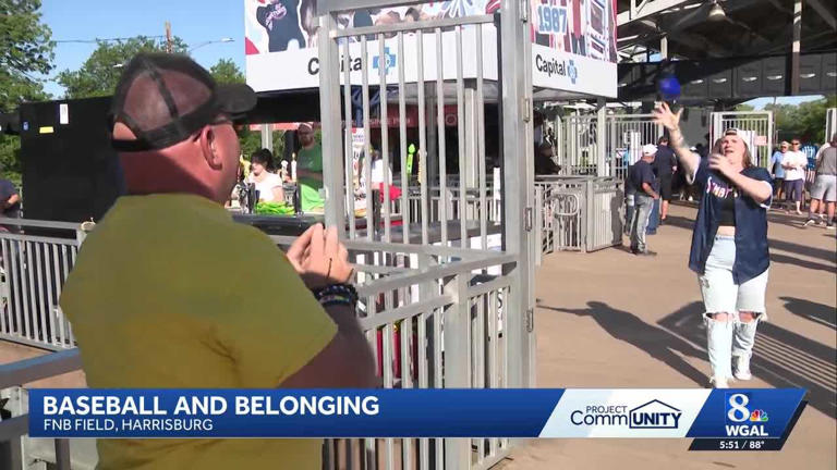 Play catch with a dad | Harrisburg Senators host Pride Night at FNB Field