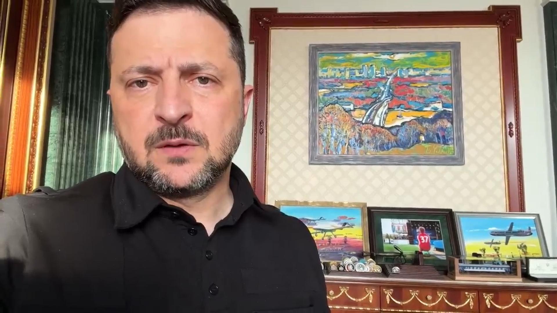 Ukraine's Zelenskyy says Russia has 'once again chosen war'