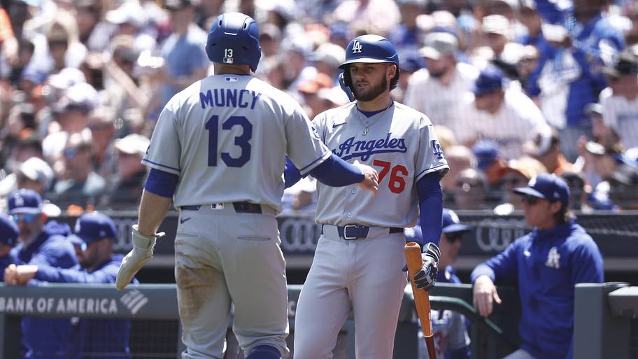 Dodgers lineup vs Angels: Max Muncy and Alex Freeland out