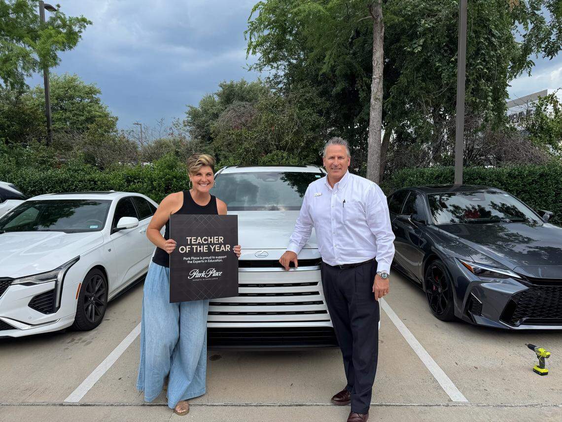 North Texas dealership gives two award-winning teachers new cars for ...