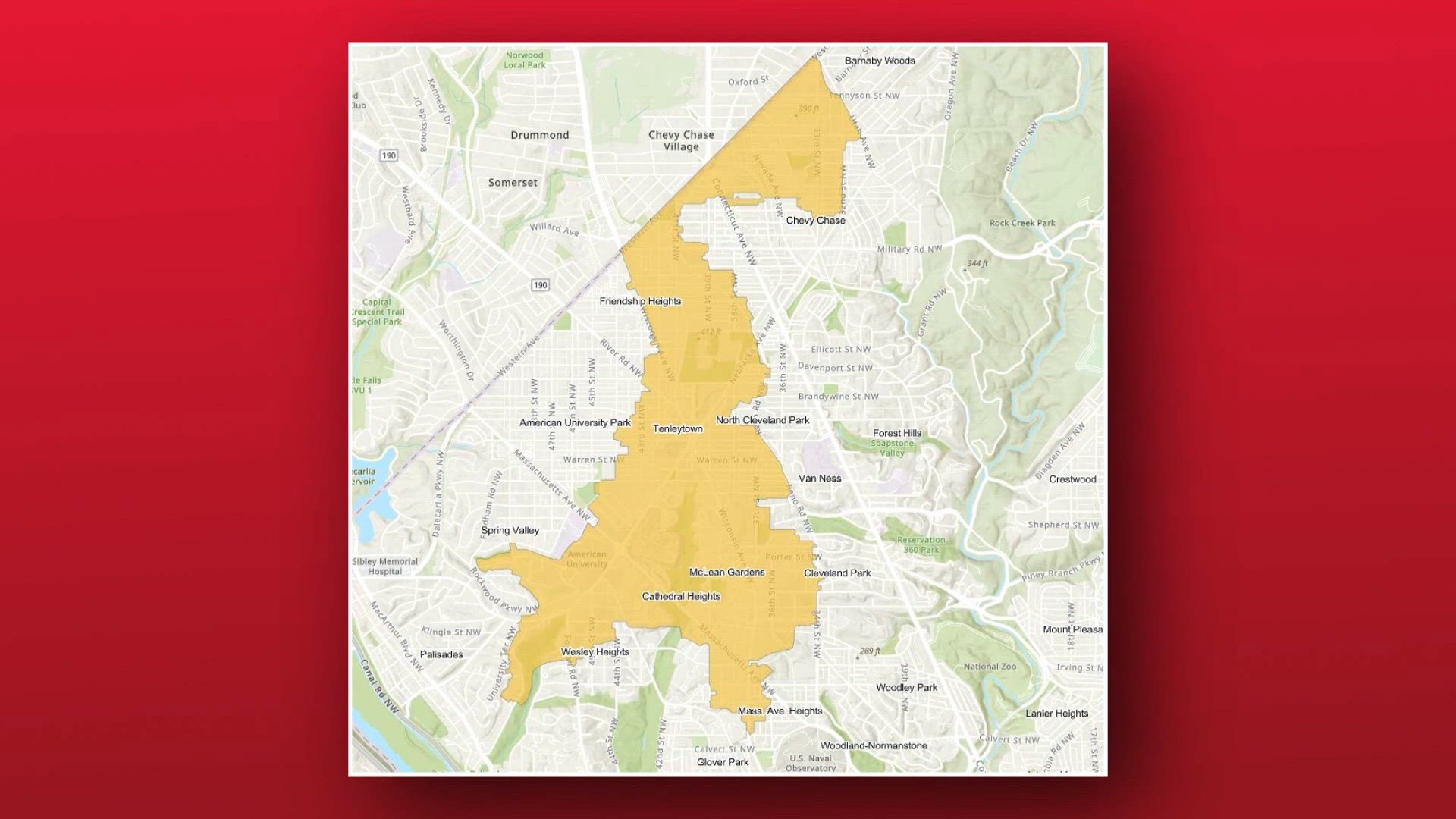 Boil water advisory issued for parts of Northwest DC