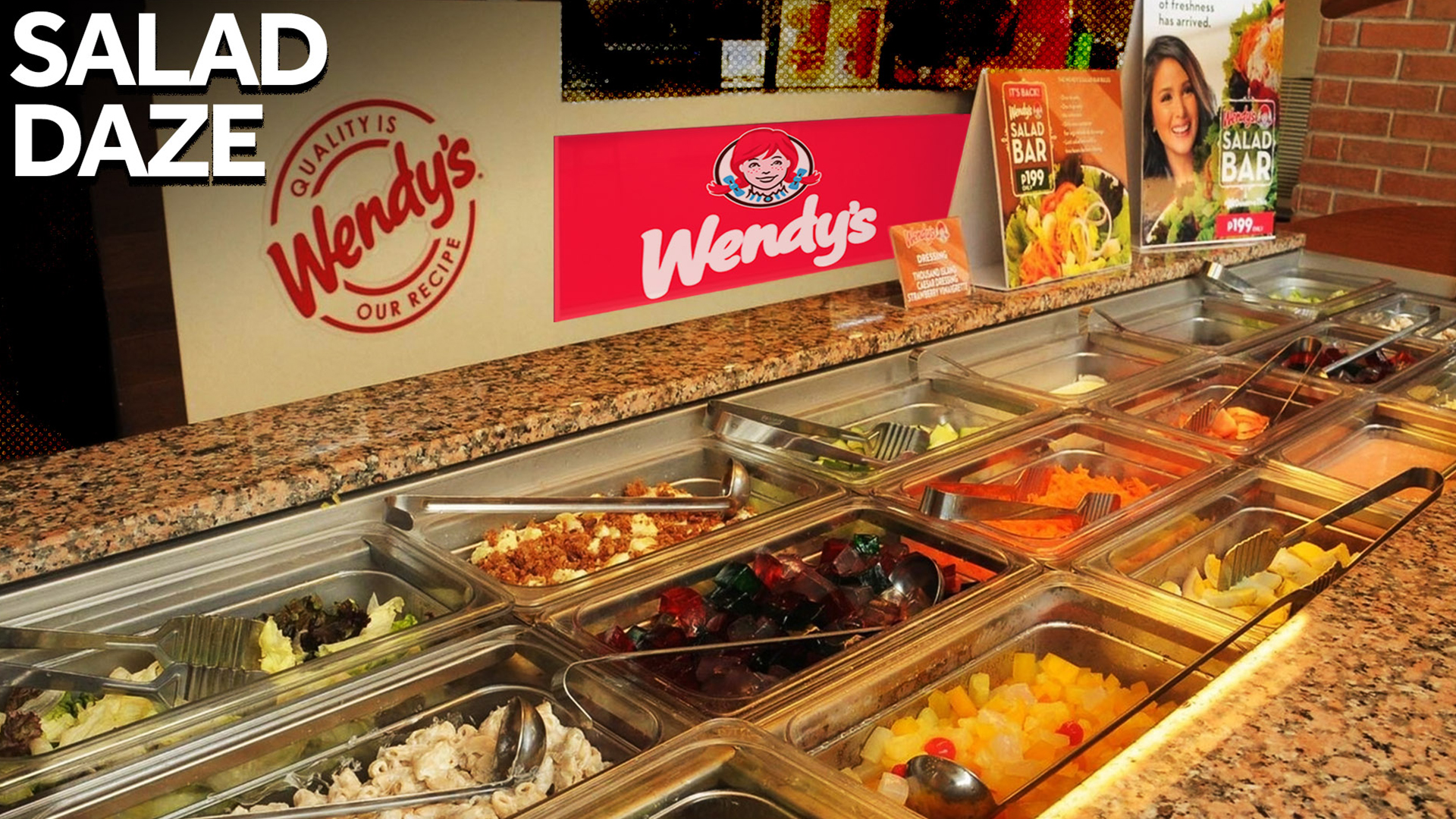 The decline of salad bars in fast food restaurants