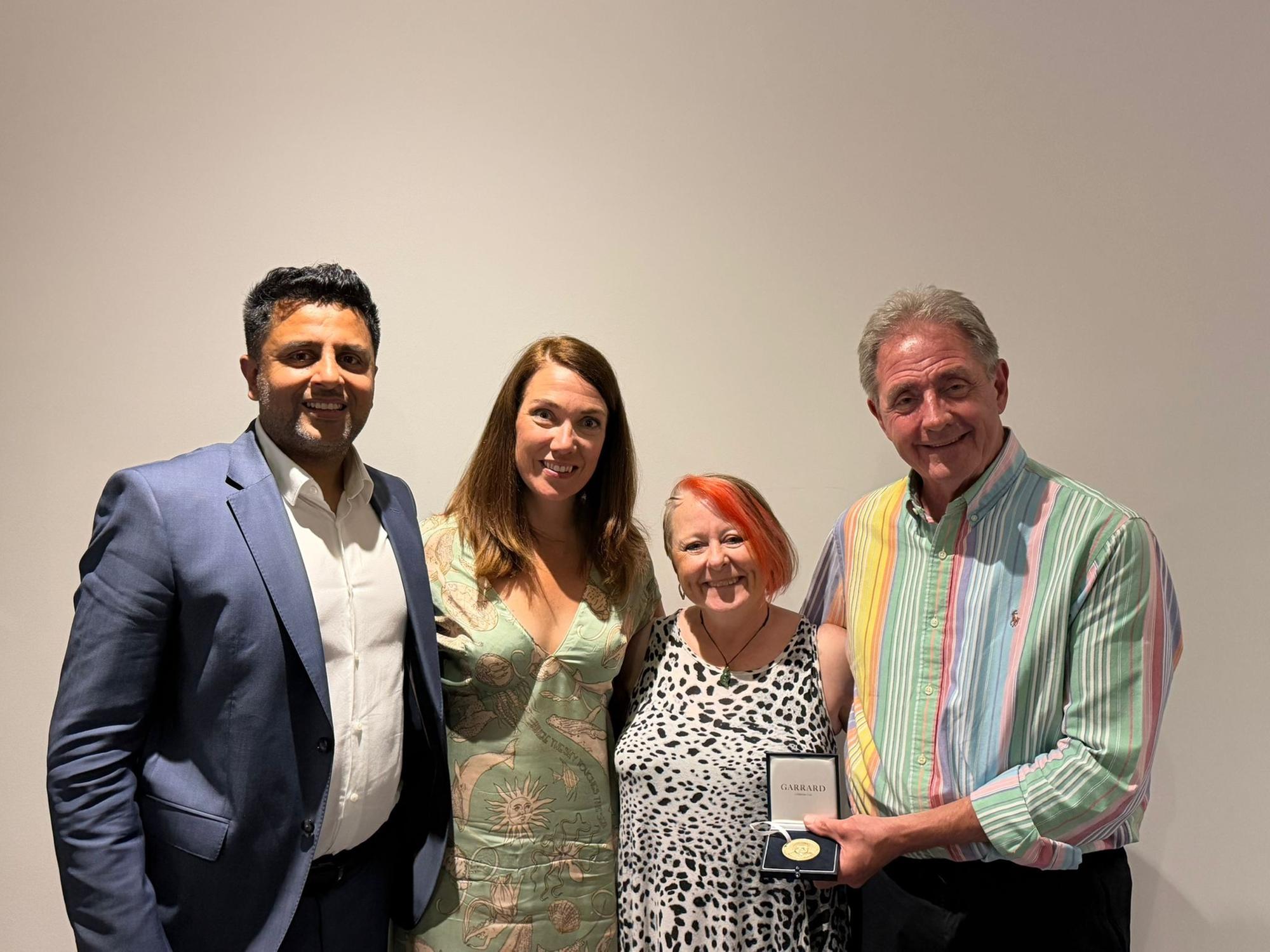 Alnwick man 'truly humbled' at receiving top honour from optometry ...