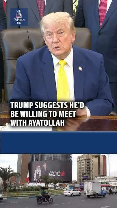 Trump open to meeting Iran's supreme leader, despite past tensions