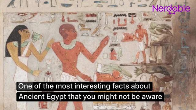 5 strange facts about ancient Egypt that sound made up