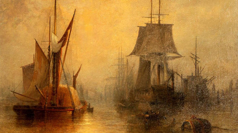 U-boat victim among rare trawler auction paintings