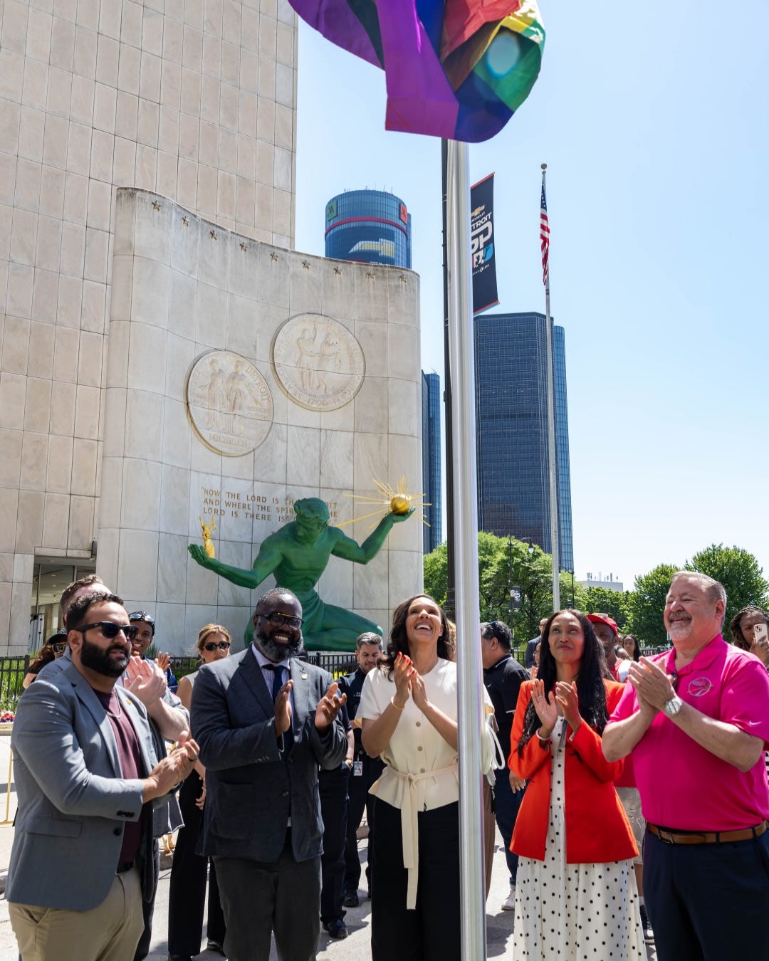 Motor City Pride festival returns to Detroit's Hart Plaza this weekend