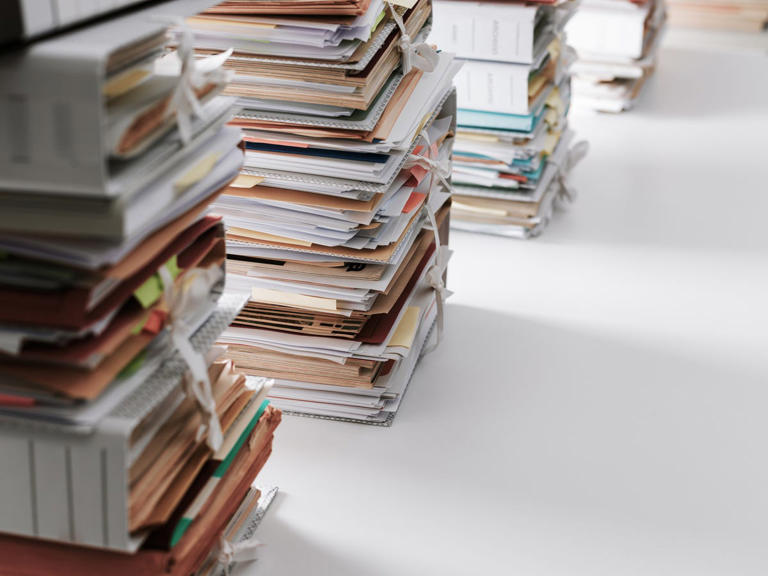 I sorted through 10 years of paperwork in one afternoon – here are 7 ...