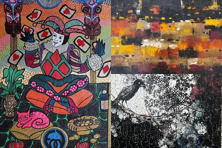 Abstract visions and folklore fusion: Trio of artists to transform ...