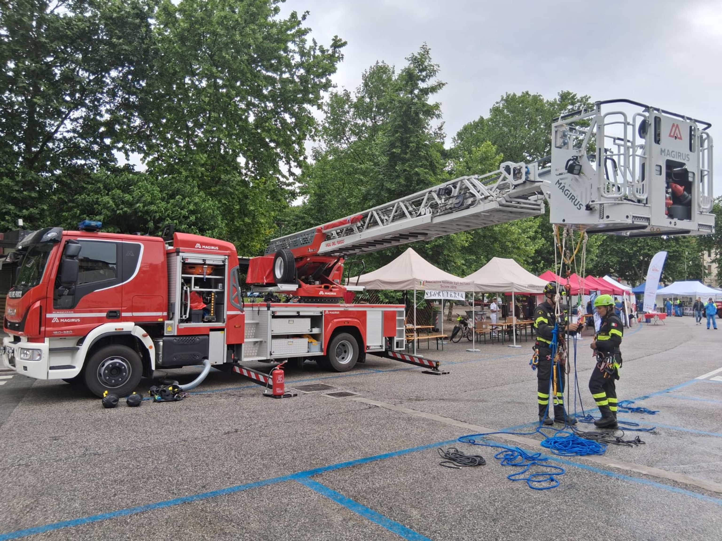 Sicurezza e memoria, raduno vigili del fuoco tra Udine e Gemona