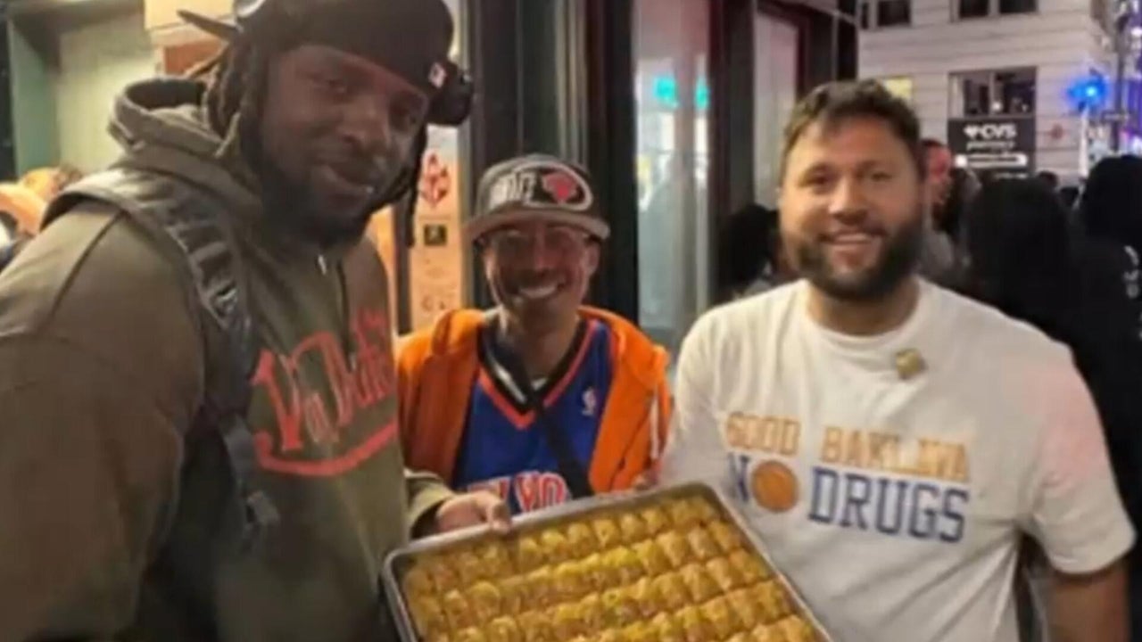Meet the Baklava Guy sweetening up the Knicks games in NYC