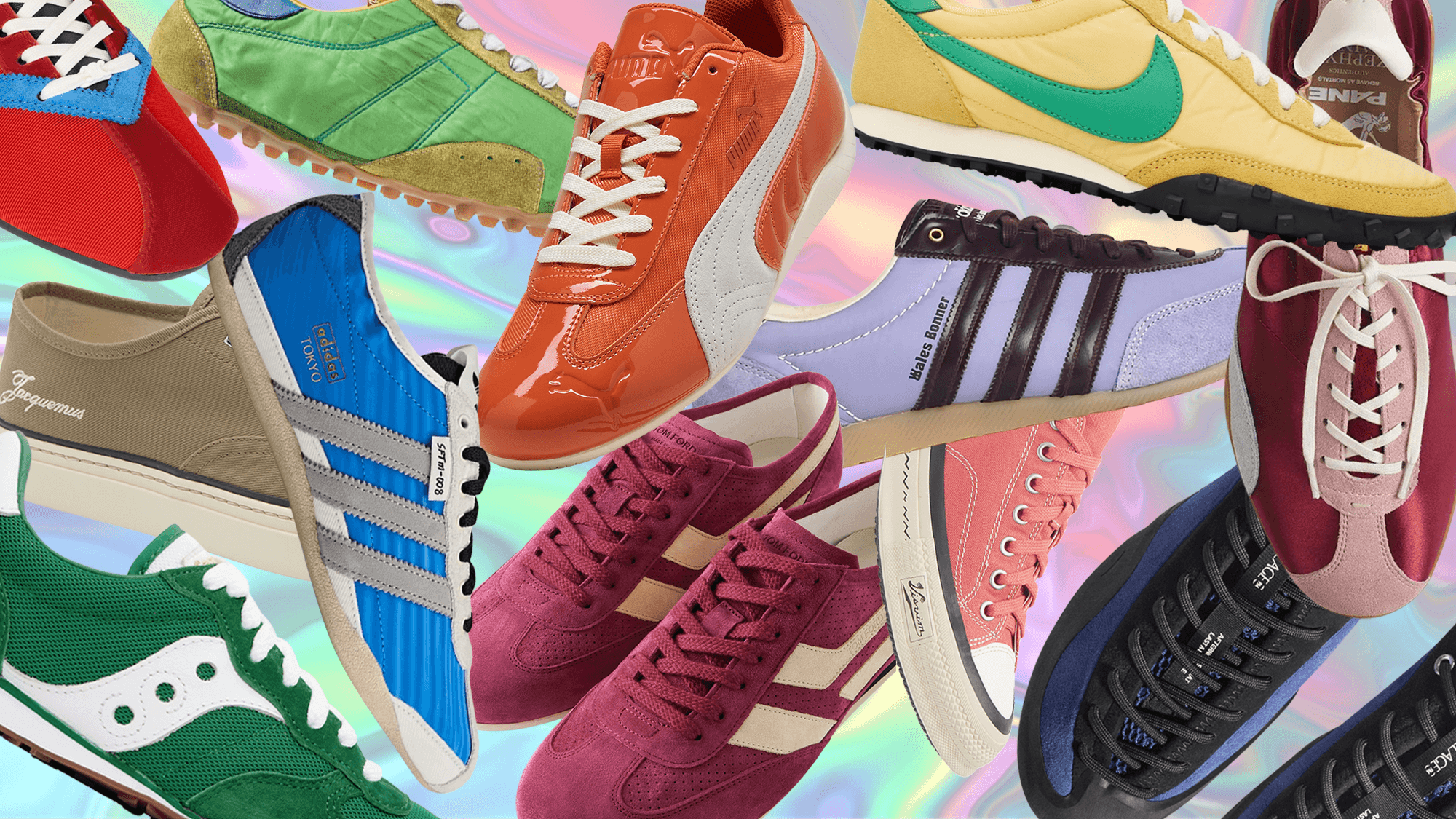 A pair of colorful sneakers might be all your summer wardrobe needs