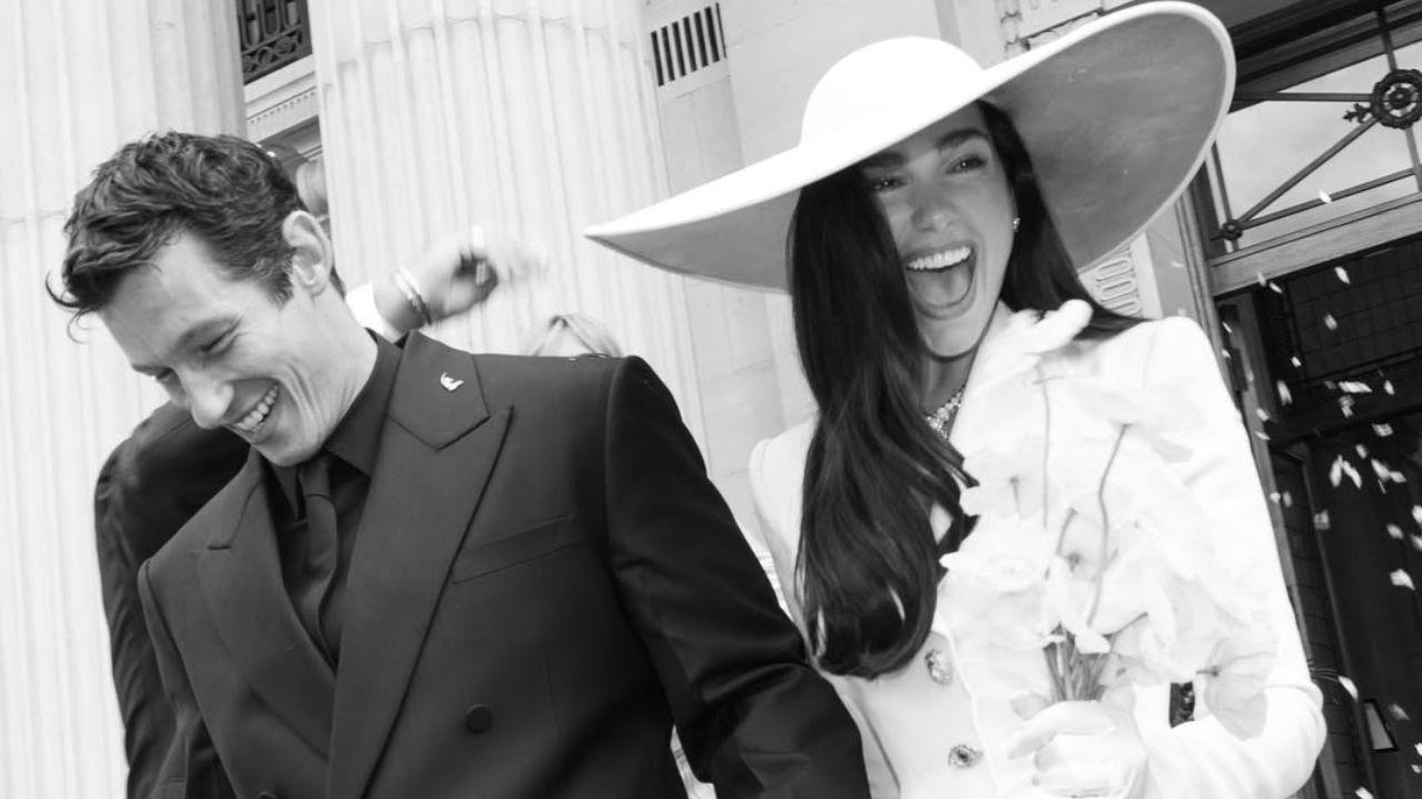 Casamento de Dua Lipa e Callum Turner gera protestos na Itália; entenda
