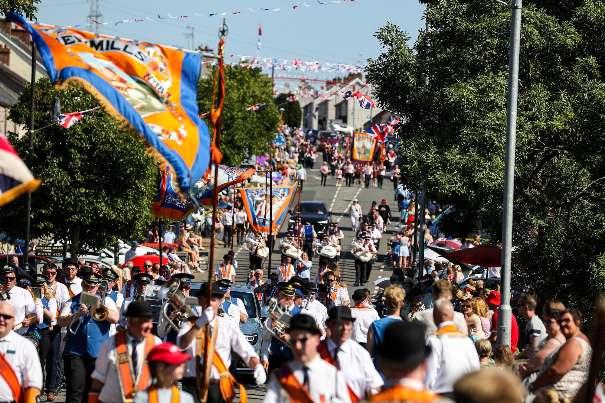 Twelfth 2026: Orange Order lists arrangements for all 18 main parades ...