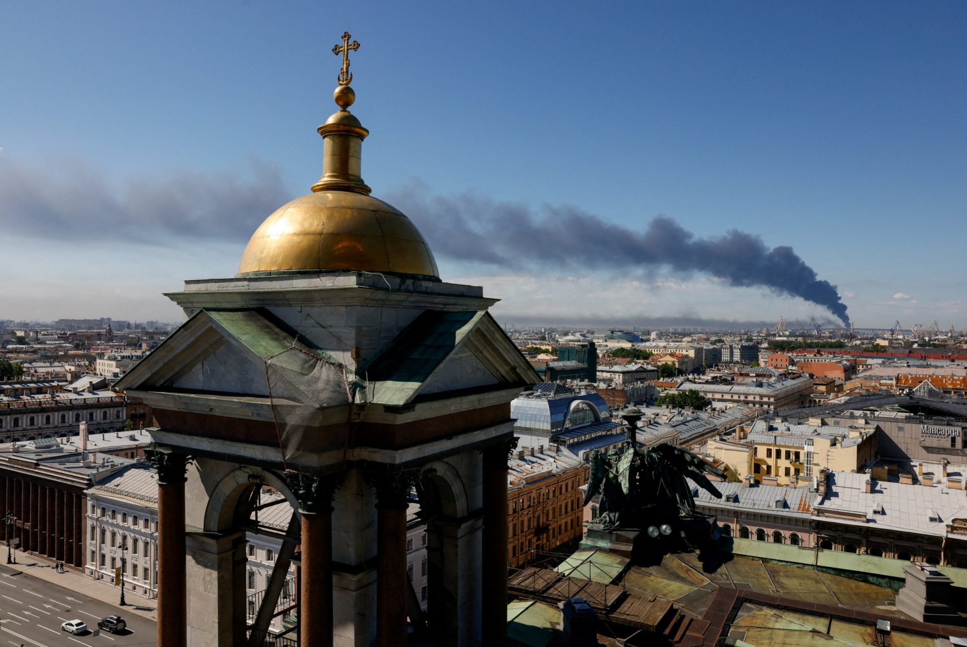 Smoke rising above Putin’s hometown is his worst humiliation yet