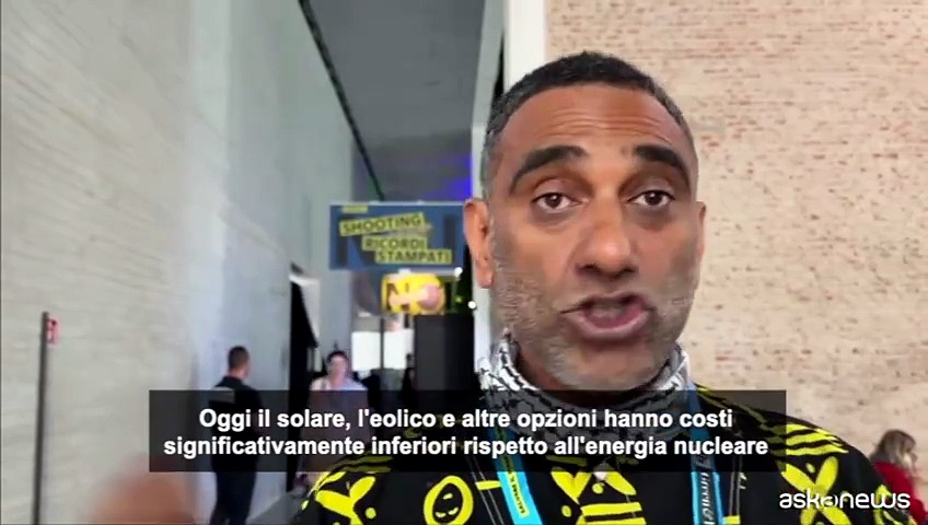 Kumi Naidoo: "Il nucleare è troppo costoso e pericoloso"