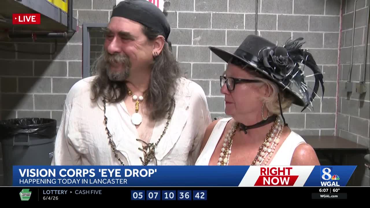 VisionCorps eye drop fundraiser