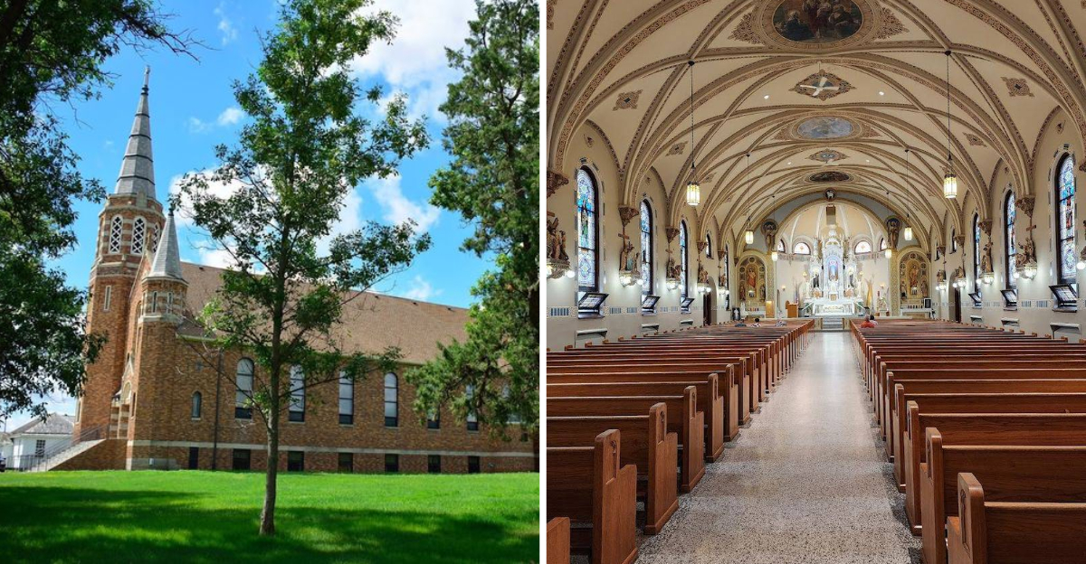 This North Dakota church has parishioners below and paranormal activity ...