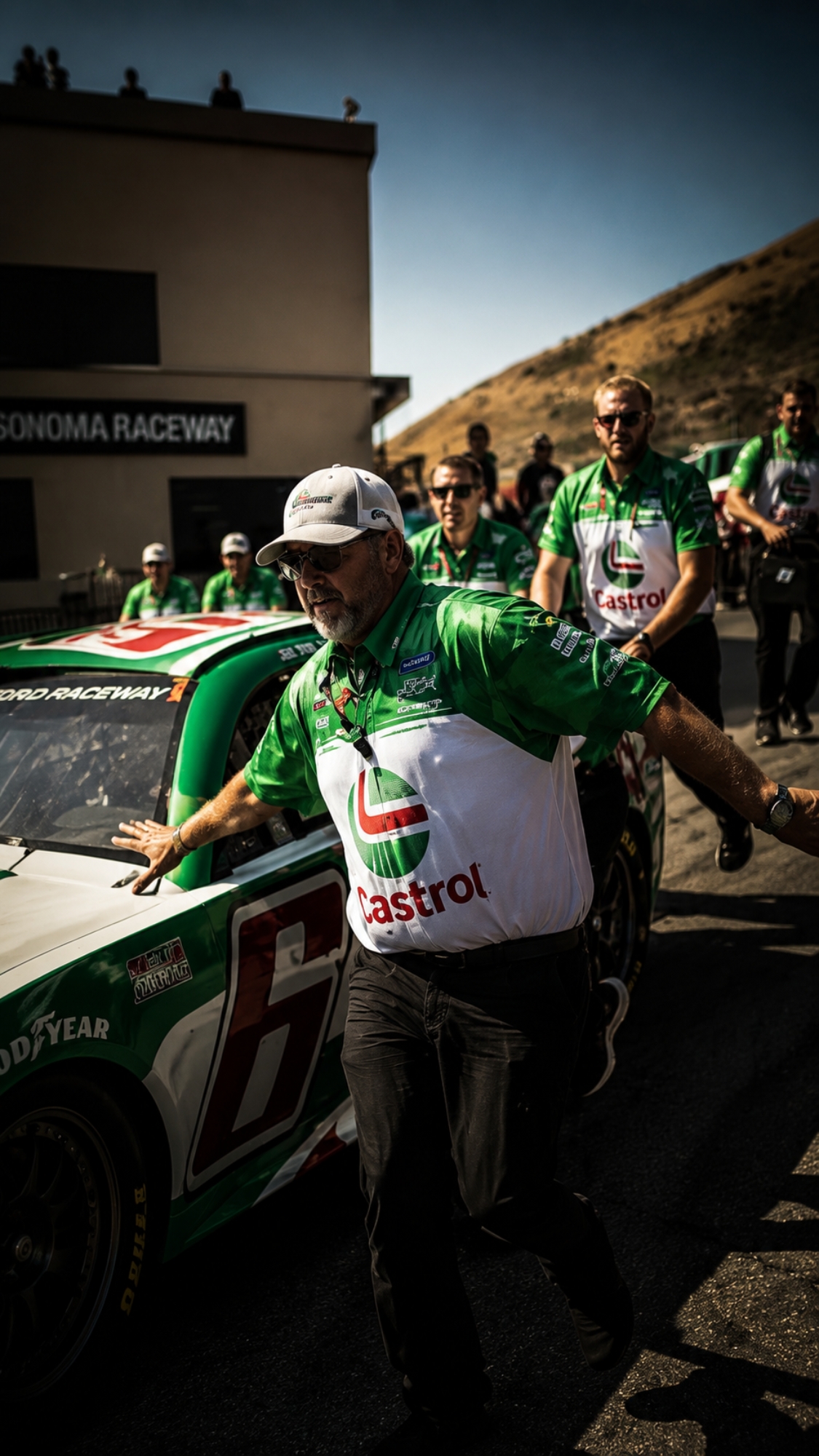 RFK Racing comedically ranks teams on a wild hill push test