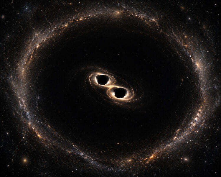 Astronomers discover two monster black holes creating a cosmic void as ...
