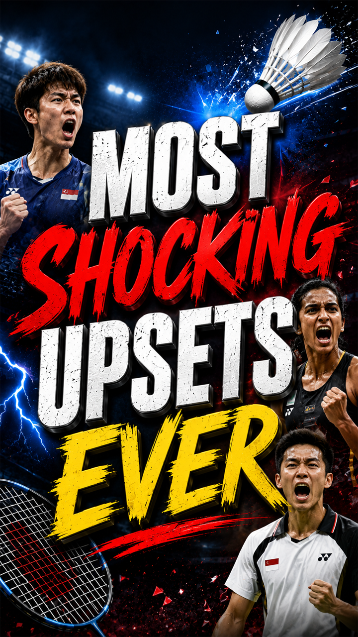 Most shocking upsets ever 😱🏸